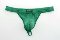 China xl Mens Underwear Briefs Low Rise Bulge G-String T-Back Microfiber Lightweight Underpants for sale