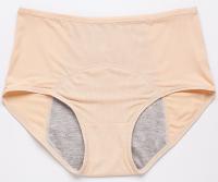 China Hot Sale Plus Size M-8XL 10 Colors Physiological Leak Proof Menstrual Panties 3 Layers Breathable Period Underwear for sale