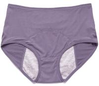 China Hot Sale Plus Size M-8XL 10 Colors Physiological Leak Proof Menstrual Panties 3 Layers Breathable Period Underwear for sale