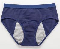 China In Stock 3 Layers Multi Color Leakproof Menstrual Panties  Cotton Brief Absorbent Period Underwear For Women for sale