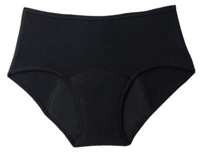 China Organic Period Pantie Underwear 4 Layers High Waist Menstrual Panties Heavy Flow for sale