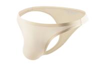 China Mens Briefs Underwear 3D Pouch Low Rise Sexy T Back Thong Breathable Underpants for sale