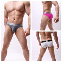China Blue Mens Sexy Underwear Sexy Fashion Sport Panties Plus Size Nylon Boxer Briefs for sale