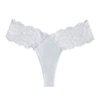 China Stretch Lace Hipster Panties Underwear Thong Pink Girl'S Low Rise Ladies Fashion Sexy Panties for sale