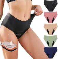 China Proof Overnight Period Panties Underwear Plus Size High Waist Seamless Menstrual Panties for sale