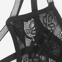 China Womens Lace G Strings Sexy Cross Shining Waistband Thongs Bikini Panties Crystal Female Underwear for sale