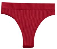 China Seamless G String Low Rise Sexy Underwear Thong Panties Female Underpants Solid T-Back for sale