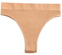 China Seamless G String Low Rise Sexy Underwear Thong Panties Female Underpants Solid T-Back for sale