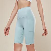 China Women'S Fitness Sportswear High Waisted Yoga Pants With Pockets Workout Summer  Biker for sale