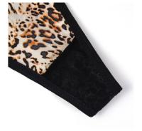 China Sexy Womens Underwear G String Leopard Girls Low Waist Panties Slutty Thin Shine Belt Adjustable for sale
