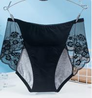 China Women Safety Lace Menstrual Female Physiological Underwear Three-Layer Seamless Protective Physiological Pants for sale