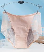 China Women Safety Lace Menstrual Female Physiological Underwear Three-Layer Seamless Protective Physiological Pants for sale
