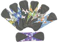 China Washable Organic Reusable Sanitary Pads Safe Heavy Flow Multi Color High Breathability for sale