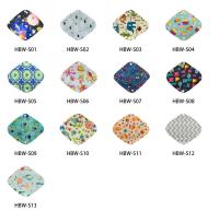 China Heavy Flow Eco Friendly Reusable Sanitary Pads Fibre Sanitary Bamboo Cloth Pads High Absorbency for sale
