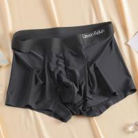 China 7xl 6xl 5xl Customizable Extra Large Mens Boxer Shorts Underwear Ice Silk Antibacterial Ultra Thin Summer Brief for sale