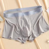 China 7xl 6xl 5xl Customizable Extra Large Mens Boxer Shorts Underwear Ice Silk Antibacterial Ultra Thin Summer Brief for sale