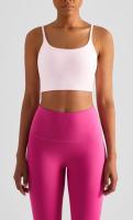 China Multi colors Drop Shipping U-Neck Long Sleeveless Seamless Yoga Tank Top Vests For Women for sale