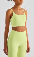 China Multi colors Drop Shipping U-Neck Long Sleeveless Seamless Yoga Tank Top Vests For Women for sale