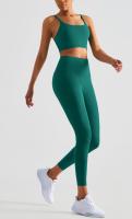 China Multi colors Drop Shipping U-Neck Long Sleeveless Seamless Yoga Tank Top Vests For Women for sale