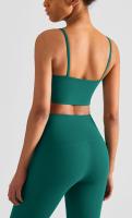 China Multi colors Drop Shipping U-Neck Long Sleeveless Seamless Yoga Tank Top Vests For Women for sale