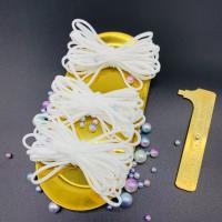 China Surgical Face Mask Elastic Ear Loop Length 8 Inch 2.8mm 3.0mm for sale