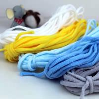 China Very Soft Elastic Ear Loops Band For Face Mask Ear Hanging  5mm 6mm for sale