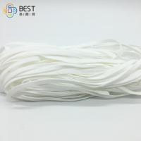 China Non Woven Face Mask Elastic Ear Loop 3.5mm 3mm Black Round Elastic Cord String Soft for sale