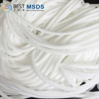 China Soft Round Elastic Earloop Bands Cord For Face Mask Spandex Polyester 3.0mm 2.8mm for sale