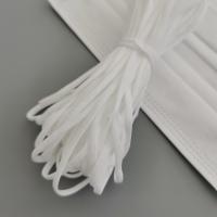 China 3.5mm 5mm White Elastic Ear Loops Rope Band For Disposable Face Mask for sale