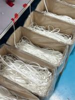 China 3.5MM 4.0MM 5.0MM Elastic Nylon Or Polyester Earloop Ear Band for sale