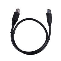 China USB 3.0 Type B Male Fast Charging PC Cable for Printers Computers Android Compatible 1M Length Black PVC Material Braid for sale
