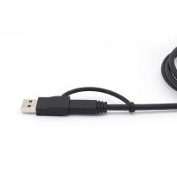 China 2-in-1 USB Type-C Cable with 5A Fast Charging 10Gbps Data Transfer and Braid Shielding for Universal Compatibility for sale