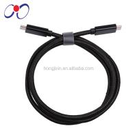 China USB 3.1 Type C to Type C Cable with 5Gbps Data Transfer 3A Fast Charging and Nylon Braided Jacket for sale