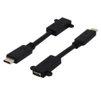 China USB3.1 Type C Extension Cable with 10G Data Transfer 60W Fast Charging and Braid Shielding for sale