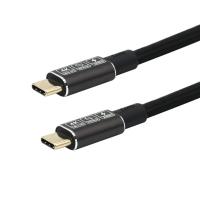 China USB C Monitor Cable 8K 4K 120Hz Video 240W Type C Charging 20G Data Sync Transfer Fast 5A Charging PVC Braid for Computer Camera for sale