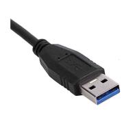 China Wholesale USB 3.0 Black Extension Cable AM to Micro B for Hard Drive Disk Converter Braid Shielding Compatible Printer Computer for sale