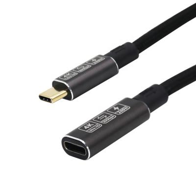 China USB 3.2 240W PD Fast Charging Extender Cable 20 Gbps 5A Charging Braid Shielding for Computers for sale
