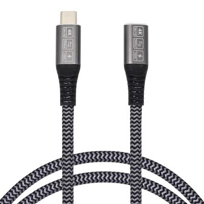 China USB3.2 4K Extension 100W PD Fast Charging 20 Gbps Cable for Computer Laptop Tablet Mobile Phone and More for sale