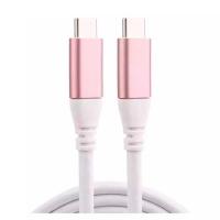 China Factory Wholesale Custom 100W 3A Full Functionality Double Type c Data Cable 10Gbps PD Fast Charging PVC Jacket Braid Shielding for sale