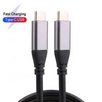 China 60W 3A Pd Fast Charging Data Cable Light Weight Soft Silicone USB Type C to Type C with Nylon & PVC Jacket for Cameras Computers for sale