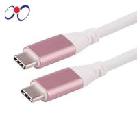China Cheap Price USB-C Power Supply Adapter Cable Type C Charger Data Cord PVC Jacket Braid Shielding for Computer Use Made Metal for sale