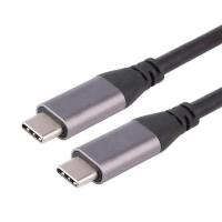 China High Current 60W PD Type C Cable 3.1Gen1 5A Fast Charging 10Gbps Transfer Speed Braid Computer Mobile Phone Charging PVC for sale