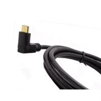 China USB 3.1 Type C Cable with 90 Degree Elbow for 3A Fast Charging and 10 Gbps Data Transfer for sale