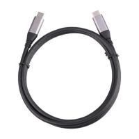 China High Current Type C Male Male 60W PD 3.1Gen1 3A 4K 50/100CM PVC Braided Metal Data Cable for Mobile Phones Computers 100% for sale
