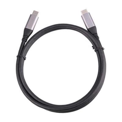 China High Current Type C Male Male 60W PD 3.1Gen1 3A 4K 50/100CM PVC Braided Metal Data Cable for Mobile Phones Computers 100% for sale