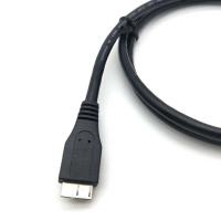 China FTDI Chip USB 3.0 Male Micro B Male 10 Pin Plug 1m/2m Copper Conductance Sync Cable Cord PVC Braid for Android Tablet Charging for sale