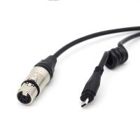 China Type C to XLR Connectors 26awg*3c Black PUR Jacket USB2.0 CM to 7P XLR 7Pin Female Cable for sale
