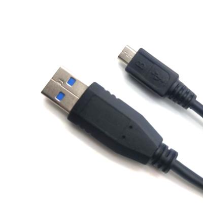 China UL2725 Custom Length High-Speed Transmission USB 3.0 A/M Micro B 5 Pin USB3.0 AM 2.0 Micro B Printer Use Cable Braid Shielding for sale