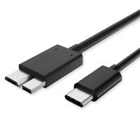 China HJX Factory 3.0 Cable Micro Usb to Type C Male  External Hard Drive USB 3.0 Cable Micro Usb 3.0 Cable for sale