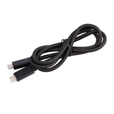 China Over 23 Years Manufacturer Factory High Quality USB3.1 3A Fast Charging Braid Shielded Type-C Type-C Cable for Computer Camera for sale